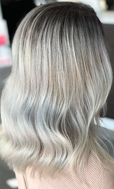 Cómo llegar al pelo blanco sin transición | BellezaPura